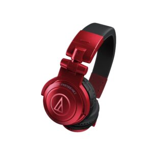 audio technica ath-pro500mk2 rd red | dj monitor headphones (japan import)