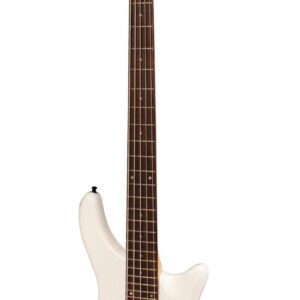 Rogue LX205B 5-String Series III Electric Bass Guitar Pearl White