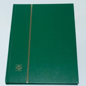 Leuchtturm A4 Folder with 32 Black Pages, Non-Padded Cover, Green