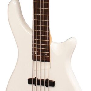 Rogue LX205B 5-String Series III Electric Bass Guitar Pearl White