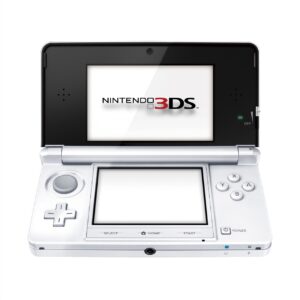 nintendo 3ds console - ice white (japanese imported version - only plays japanese version games)