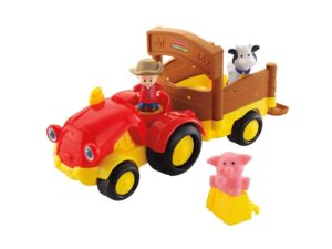 fisher-price little people tow 'n pull tractor