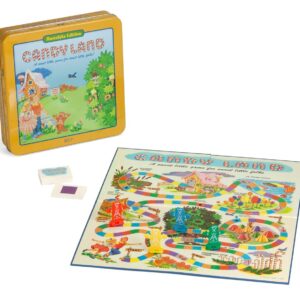 WS Game Company Candy Land Nostalgia Edition Board Game in Collectible Tin