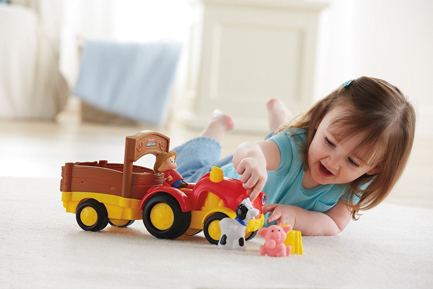 Fisher-Price Little People Tow 'n Pull Tractor