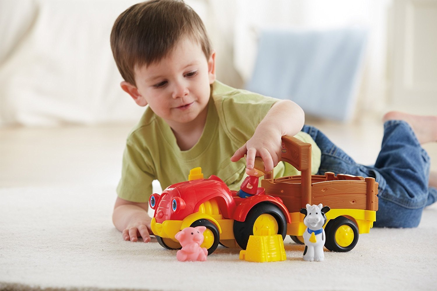 Fisher-Price Little People Tow 'n Pull Tractor