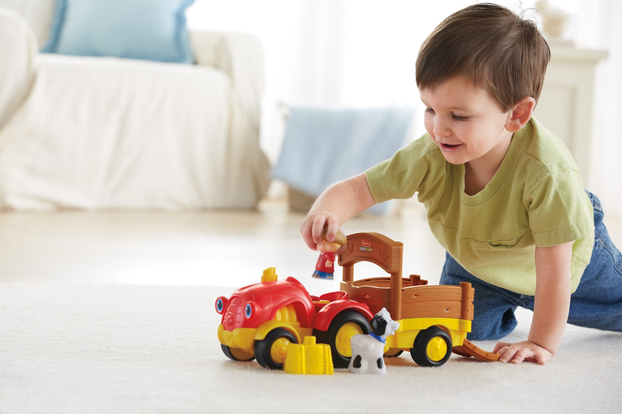 Fisher-Price Little People Tow 'n Pull Tractor