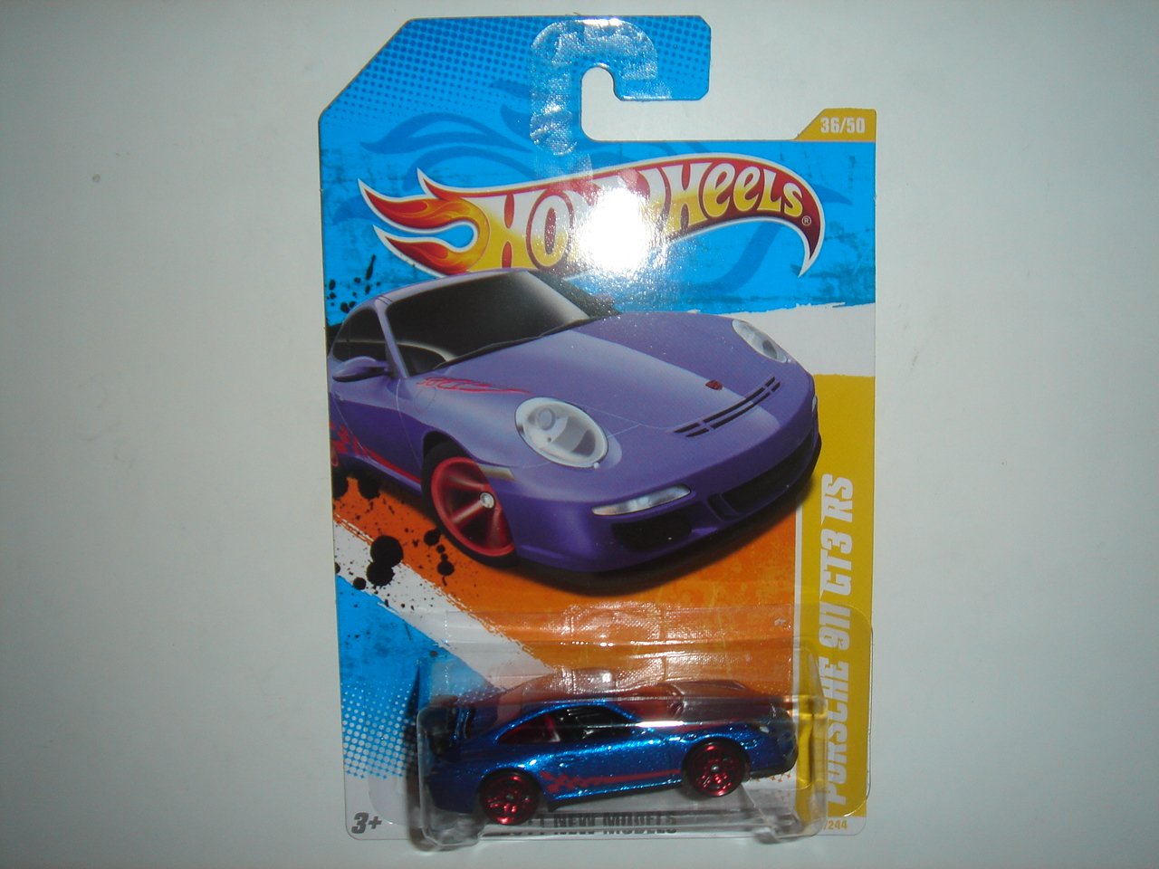 2011 Hot Wheels 2011 New Models Porsche 911 GT3 RS #36/244