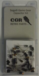 sega game gear capacitor replacement kit