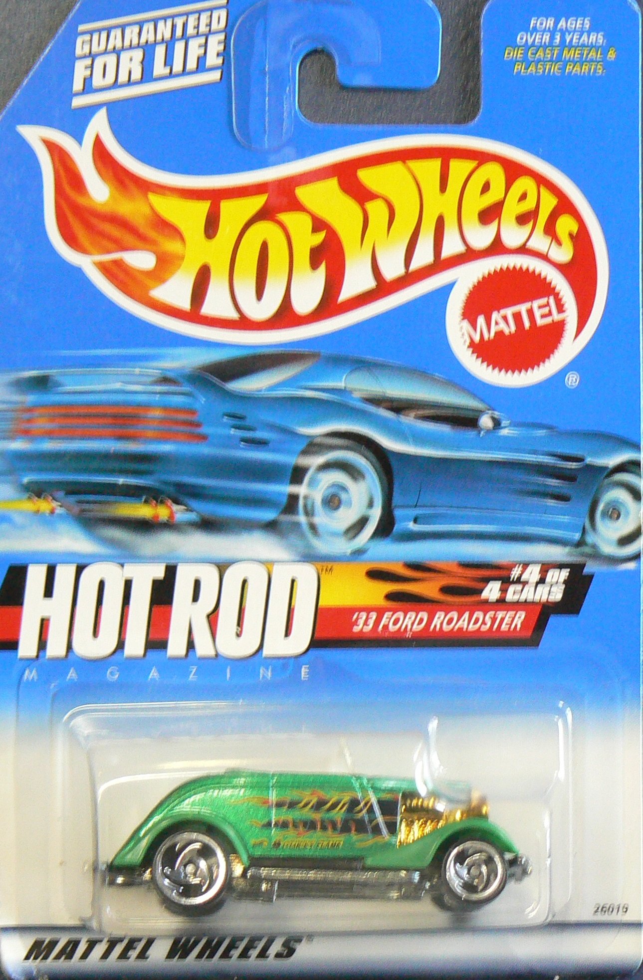 Hot Wheels 33 Ford Roadster Hot Rod Magazine #4 of 4 2000/008