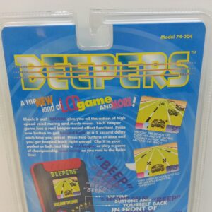 1995 Tiger Electronics, Inc. Tiger Electronics Beepers Screamin' Speedway Pager-like LCD Handheld-Held