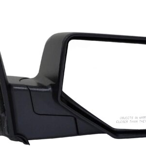 Dorman 955-837 Passenger Side Manual Door Mirror - Folding Compatible with Select Ford Models, Black