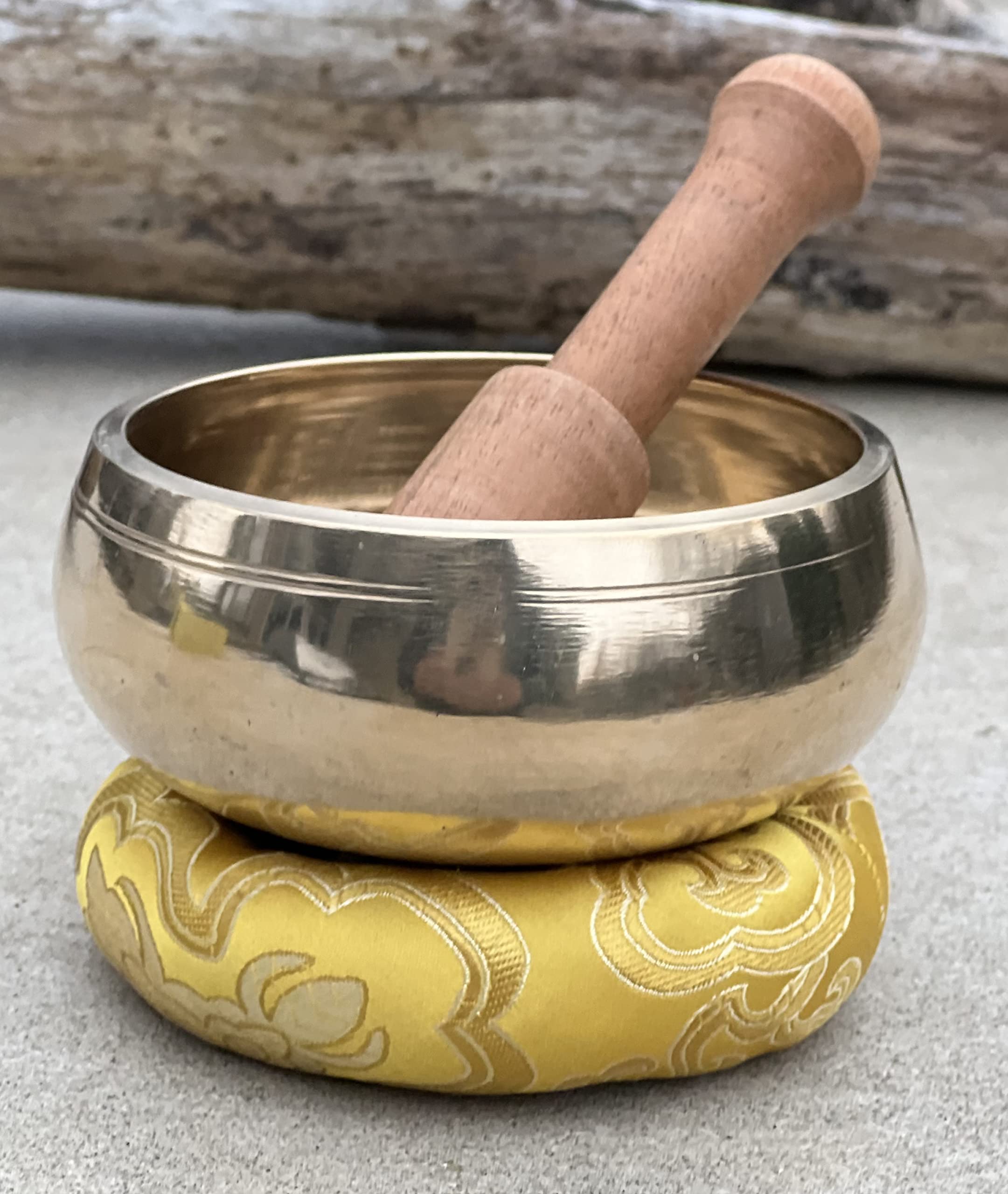 Tibetan Singing Bowl Set - 5 Buddhas Meditation