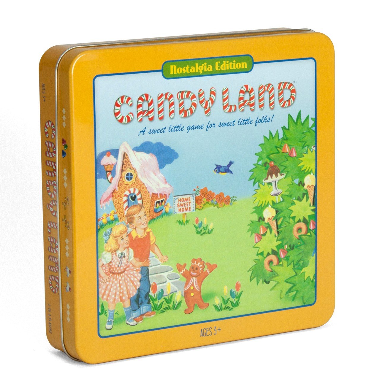 WS Game Company Candy Land Nostalgia Edition Board Game in Collectible Tin