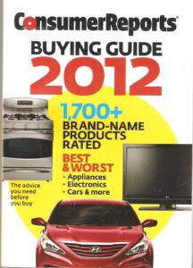 consumer reports buying guide 2012