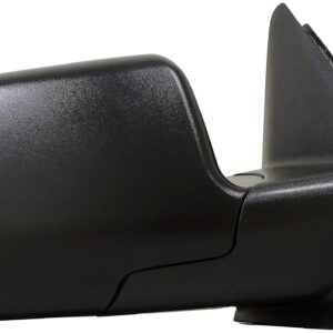 Dorman 955-837 Passenger Side Manual Door Mirror - Folding Compatible with Select Ford Models, Black