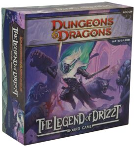 d&d: legend of drizzt board game