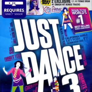 Just Dance 3 with Katy Perry Bonus Tracks - Xbox 360