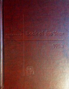 britannica book of the year 1953