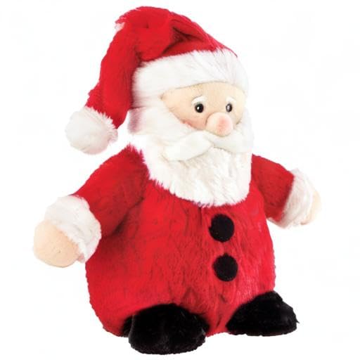 Bearington Baby Nick Christmas Plush, 6 Inch Santa Stuffed Animal, Ideal Christmas Stuffed Santa Claus Doll Gift for Toddlers, Kids & Teens