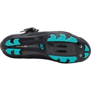 Giro SICA Shoe - Women's Black/Teal, 38.5