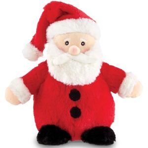 bearington baby nick christmas plush, 6 inch santa stuffed animal, ideal christmas stuffed santa claus doll gift for toddlers, kids & teens