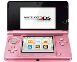 nintendo 3ds console | pearl pink