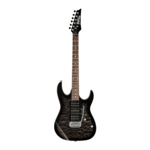 ibanez gio series grx70qa - transparent black sunburst