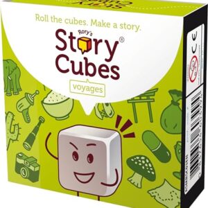 Rory's Story Cubes Voyages (Box) - Embark on Epic Adventures! Creative Storytelling Game for Kids & Adults, Ages 6+, 1+ Players, 10 Minute Playtime, Made by Zygomatic