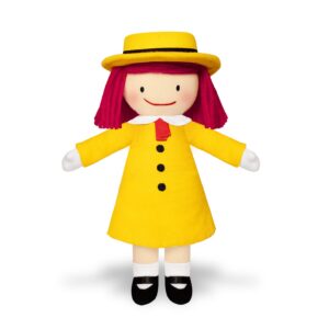 yottoy madeline collection | bonjour madeline 10” soft doll (yellow dress)