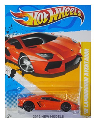 Hot Wheels 2012 New Models '12 Lamborghini Aventador Orange #12/247