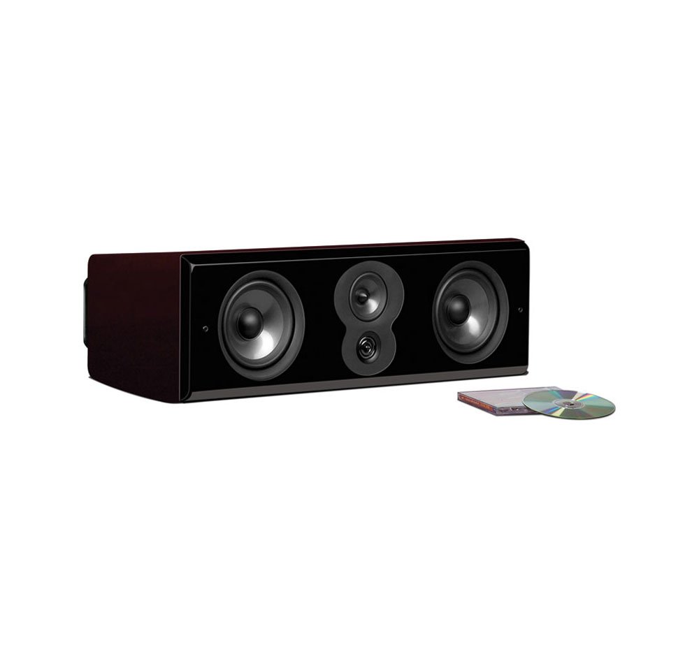 Polk Audio LSiM 706c MM Center Channel Speaker (Midnight Mahogany, Each)