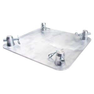 global truss 12" x 12" aluminum base plate