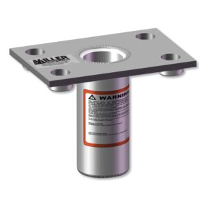 honeywell flush floor mount sleeve - stainless steel dh-20ss/