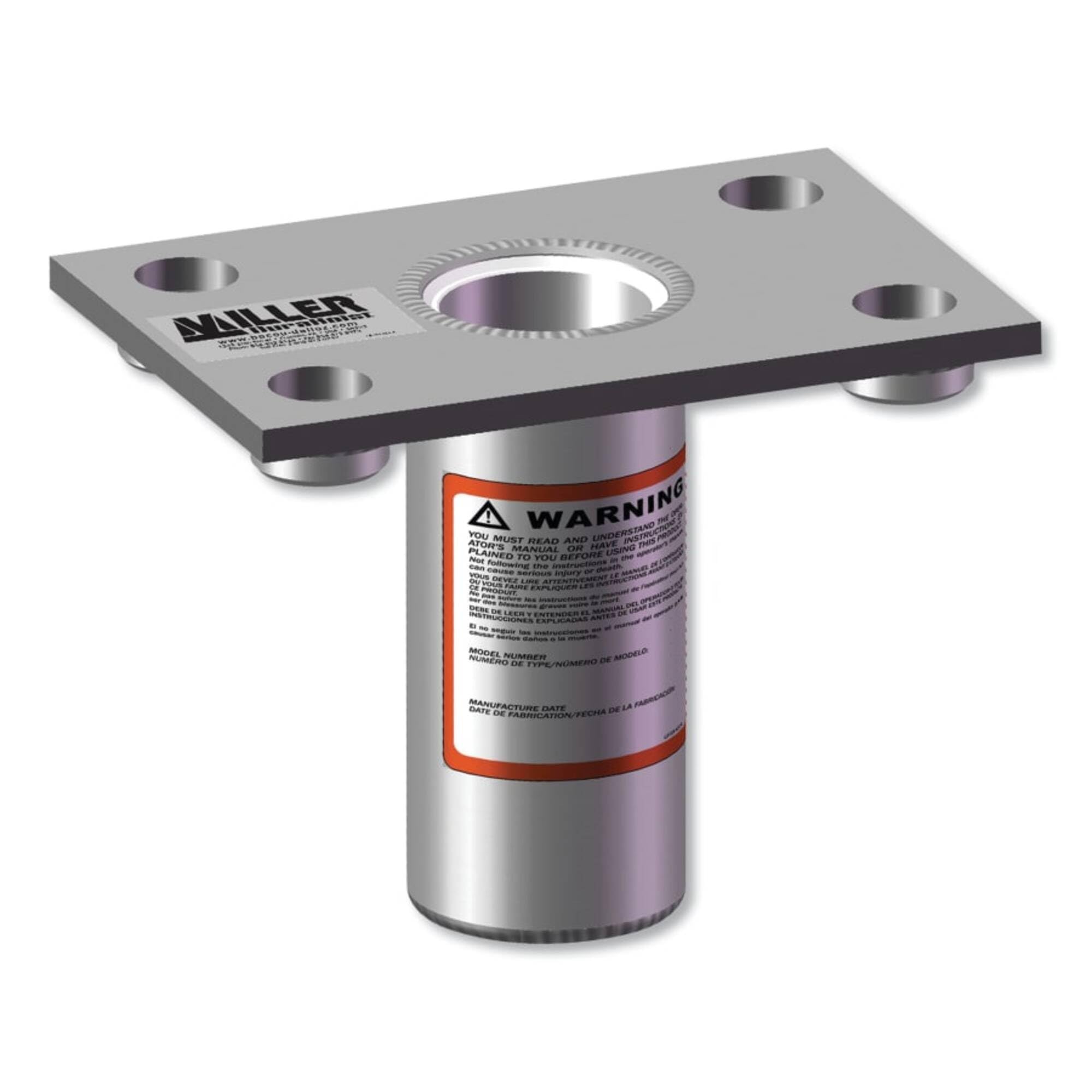 Honeywell Flush Floor Mount Sleeve - Stainless Steel DH-20SS/