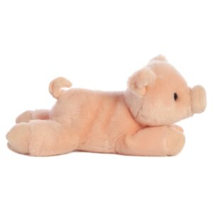 Aurora® Adorable Mini Flopsie™ Percy™ Stuffed Animal - Playful Ease - Timeless Companions - Pink 8 Inches