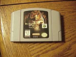 nintendo 64 killer instinct gold video game