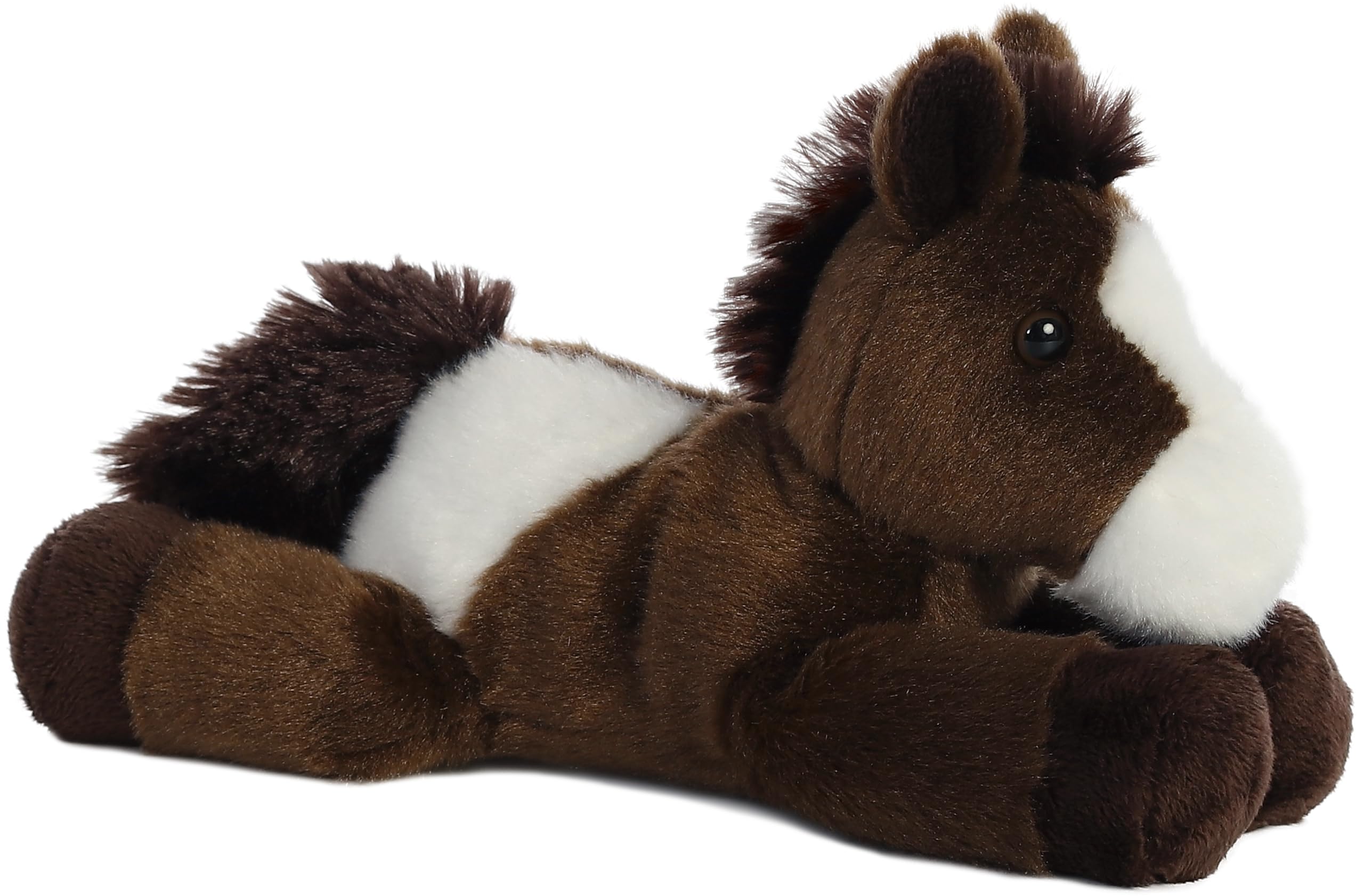 Aurora® Adorable Mini Flopsie™ Paint™ Stuffed Animal - Playful Ease - Timeless Companions - Brown 8 Inches