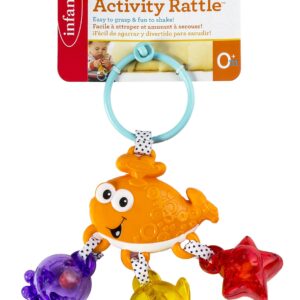 Infantino Link and Jingle Activity Rattle - Whale