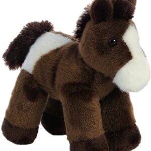 Aurora® Adorable Mini Flopsie™ Paint™ Stuffed Animal - Playful Ease - Timeless Companions - Brown 8 Inches