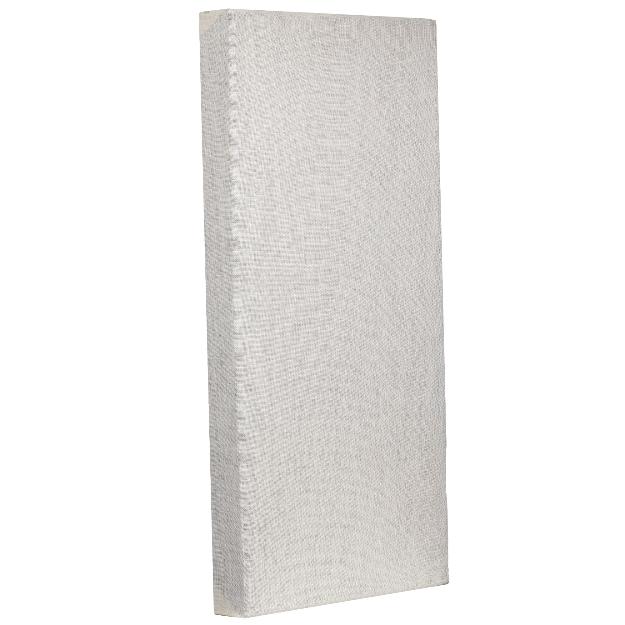 ATS Acoustics Sound Absorbing Noise Dampening Acoustic Panel Wall Treatment 24" x 48" x 4" Beveled Edge (Ivory)