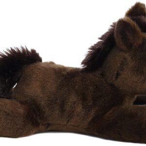 Aurora® Adorable Mini Flopsie™ Chestnut™ Stuffed Animal - Playful Ease - Timeless Companions - Brown 8 Inches