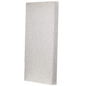 ATS Acoustics Sound Absorbing Noise Dampening Acoustic Panel Wall Treatment 24" x 48" x 4" Beveled Edge (Ivory)