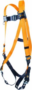 miller titan by honeywell t4500-3/uak non-stretch harness with shoulder d-rings, universal