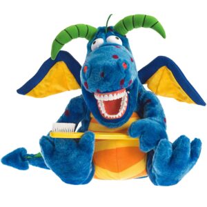 starsmilez kids toothbrush dragon puppet oral health dental presentation children floss education