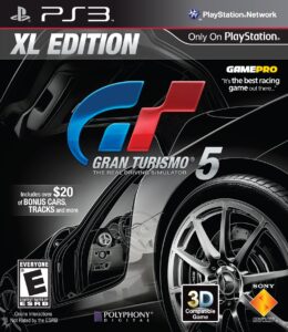 ps3 gran turismo 5 xl edition