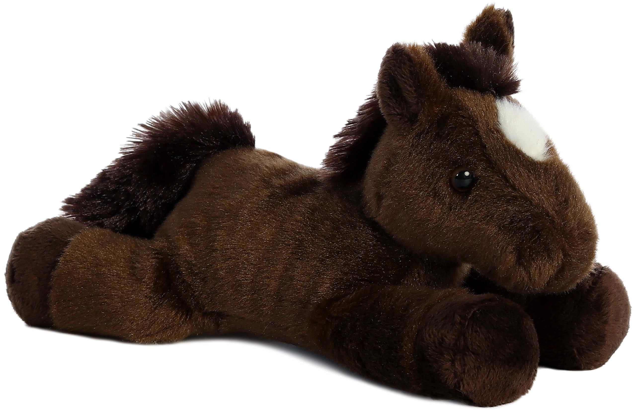 Aurora® Adorable Mini Flopsie™ Chestnut™ Stuffed Animal - Playful Ease - Timeless Companions - Brown 8 Inches