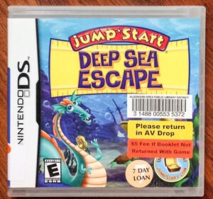 jumpstart deep sea escape (nintendo ds)