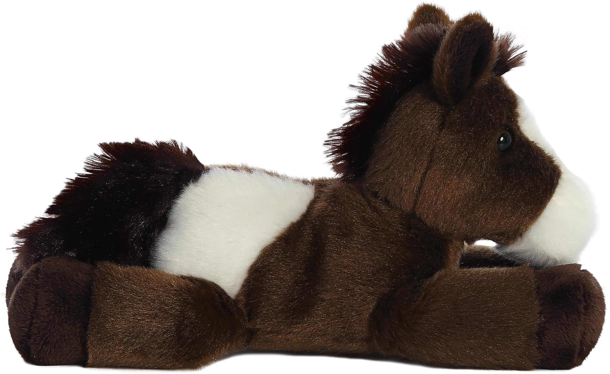 Aurora® Adorable Mini Flopsie™ Paint™ Stuffed Animal - Playful Ease - Timeless Companions - Brown 8 Inches