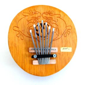 kalimba thumb piano percussion musical instrument coconut kalimba, jive brand