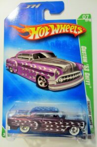 mattel hot wheels super treasure hunt custom 53 chevy 7/12 2009